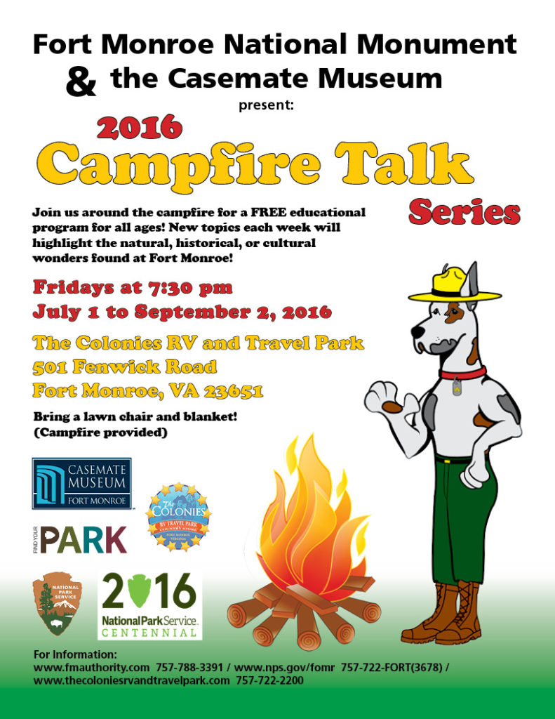 Campfire Talks web Flyer (2) | Fort Monroe