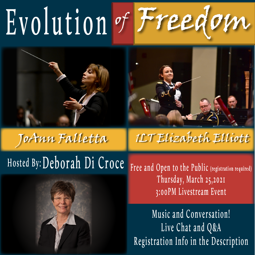Evolution of Freedom — 2nd event March 25 2021 | Fort Monroe