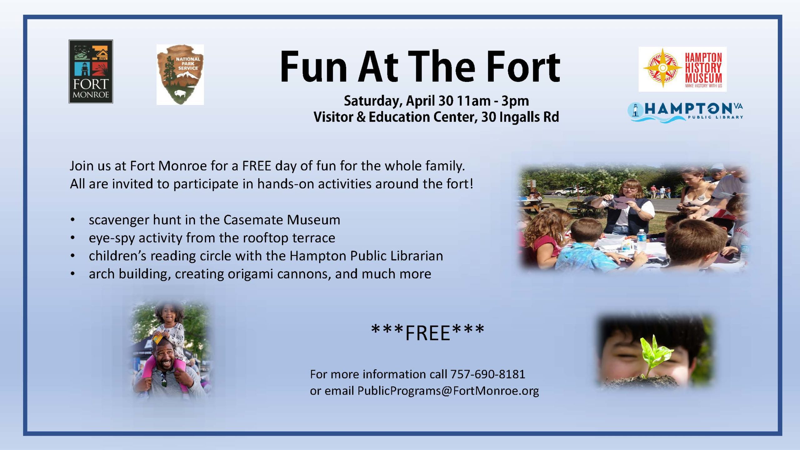 Fun at the Fort flyer | Fort Monroe