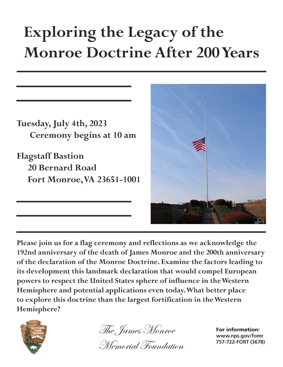 Special Event: Exploring the Legacy of the Monroe Doctrine after 200 ...