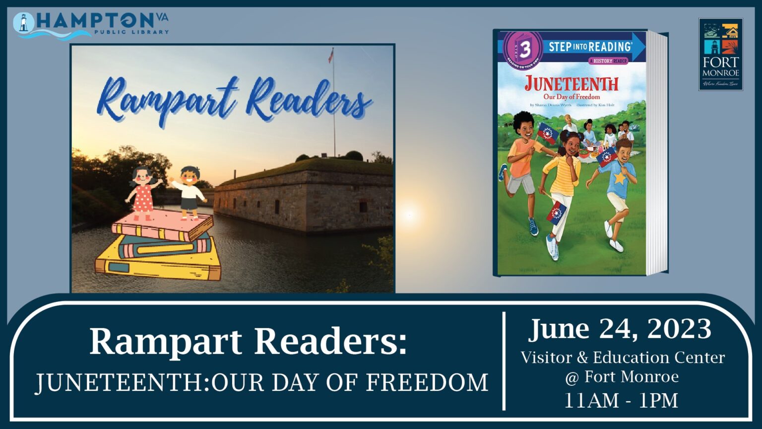 Special Events: Rampart Readers: Juneteenth–Our Day of Freedom by ...